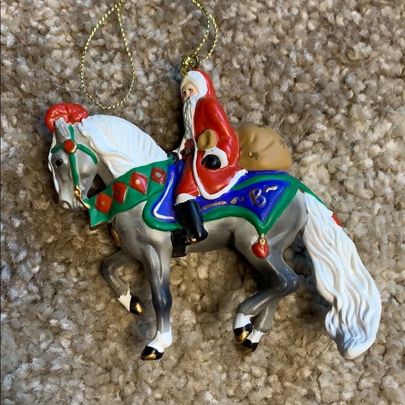 Breyer | Holiday | Rare Breyer Father Christmas Ornaments Guc No B ...